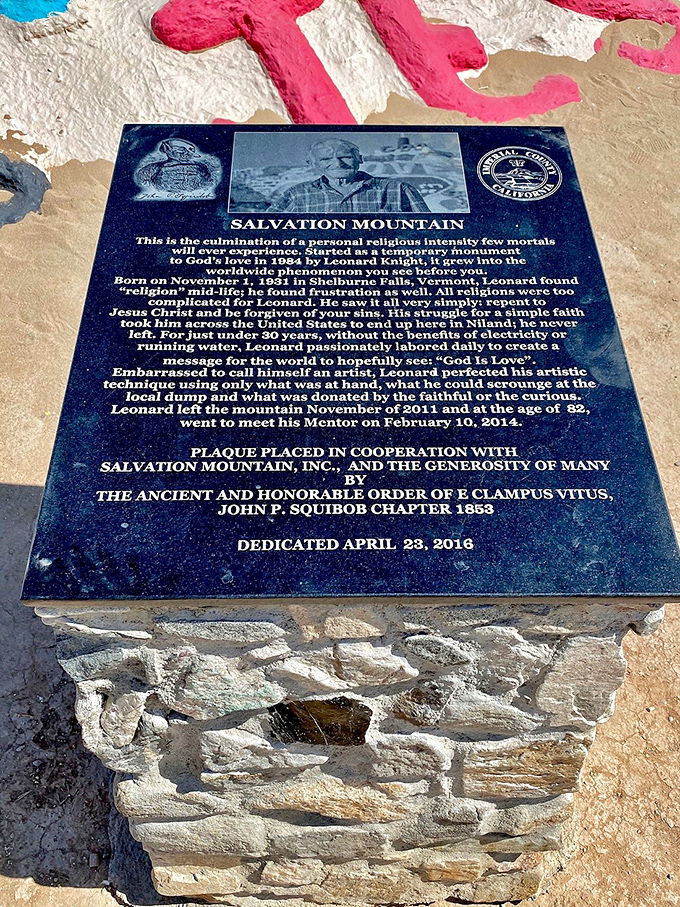 History set in stone&mdash;or rather, in a commemorative plaque. Some stories are too colorful to be contained in black and white text.