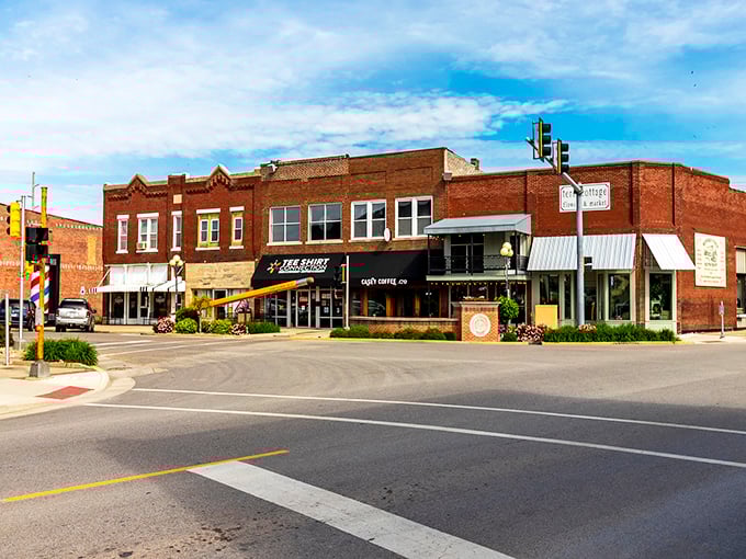 Red brick buildings and wide streets create Casey's postcard-perfect downtown &ndash; where Mayberry meets modern charm without sacrificing either.