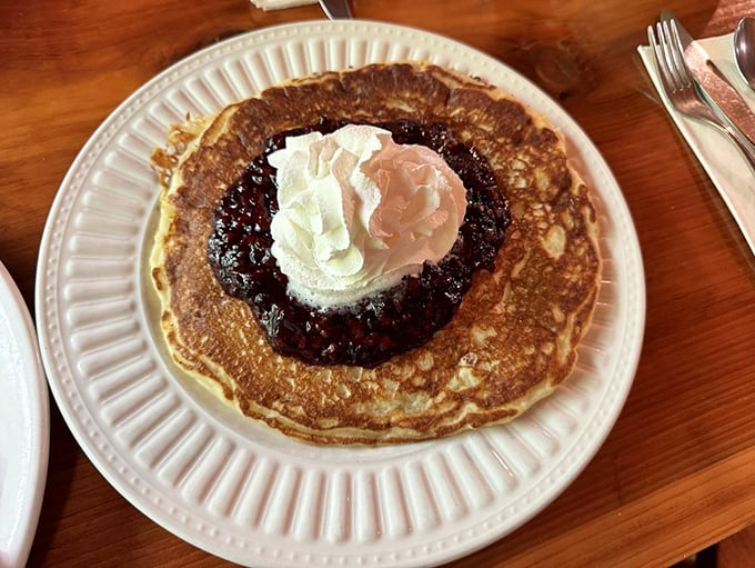 Berry meets pancake in a sweet romance that puts most Hollywood love stories to shame.