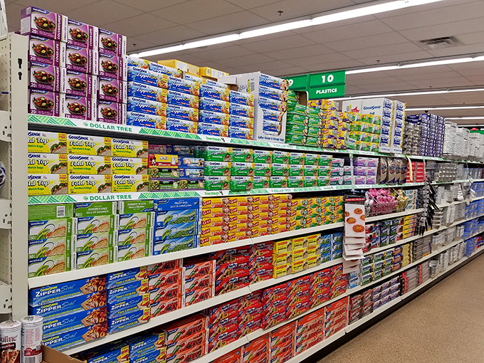 Food storage paradise where organization dreams come true. Rows of colorful containers stand ready to transform your vacation rental kitchen from chaos to Instagram-worthy order.