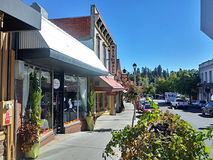 Small-town shopping that puts mall culture to shame &ndash; where store owners actually remember your name and window displays change with genuine seasons.