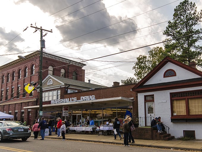 Marshall's Drug Store isn't just a pharmacy – it's a community hub where locals gather, gossip flows freely, and the milkshakes taste like they're straight from 1955.