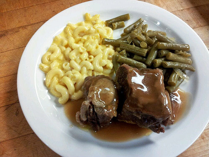 Meatloaf's sophisticated cousin &ndash; short ribs swimming in gravy so good you'll contemplate drinking it when nobody's looking.