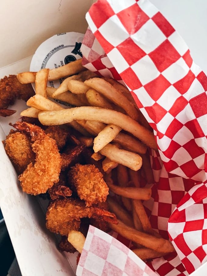 Golden-fried perfection meets crispy fries in this classic combo that proves fast food can still be made with care and attention.