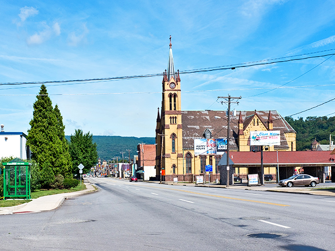 Historic church spires punctuate Johnstown's skyline, standing as testaments to the city's resilient spirit. Architectural grandeur without the big-city price tag.