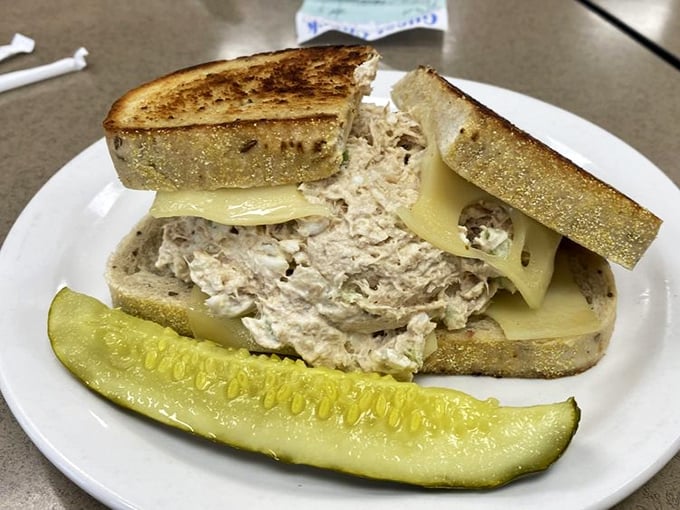 Comfort between bread, with melty cheese for good measure. This tuna melt proves Slyman's isn't just a one-sandwich wonder.