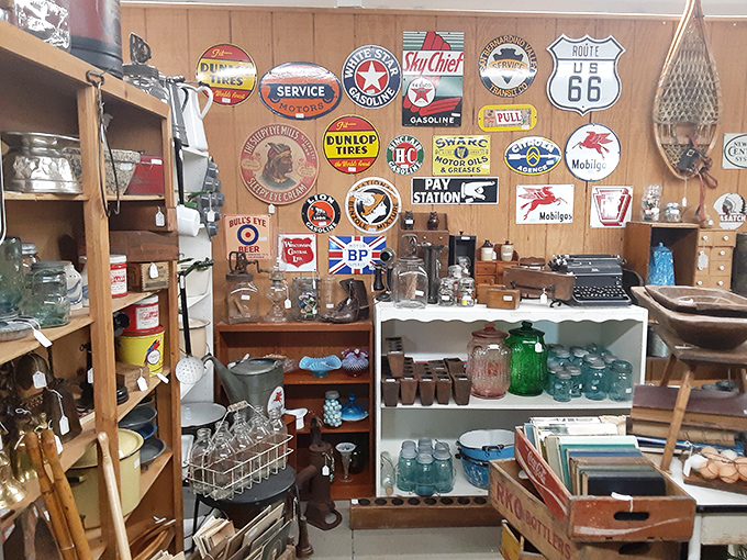 Vintage advertising signs transport you to an era when gas was cheap, Route 66 was the highway of dreams, and logos were works of art.