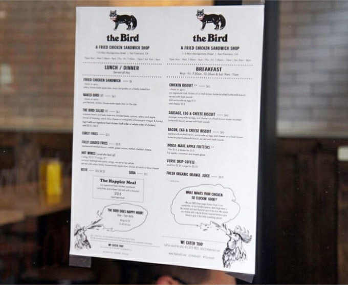 A menu so focused it makes Marie Kondo look indecisive. Every item sparks joy, especially that fried chicken sandwich.