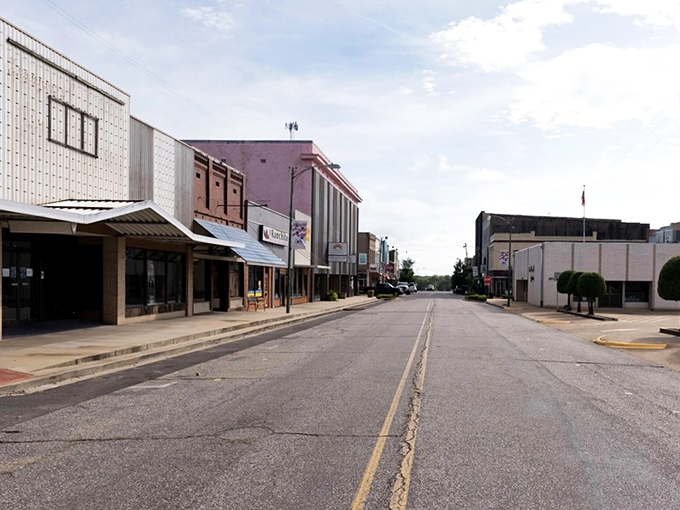 Camden's downtown storefronts maintain their historic charm while housing modern businesses. The best kind of time travel!