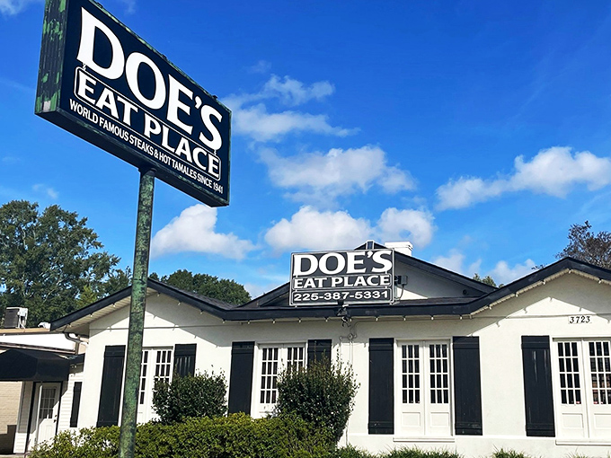 Don't let the humble exterior fool you – inside lurks a porterhouse that could feed a small village.