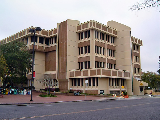 Gainesville's red brick buildings stand as testaments to Florida's architectural heritage, housing modern businesses with old-world charm.