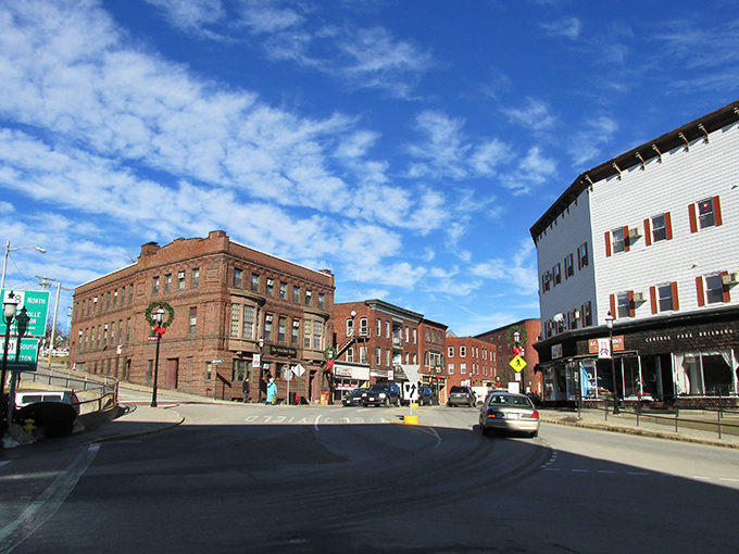 Corner buildings with character anchor this small city where your retirement dollars can actually buy you more than just groceries.