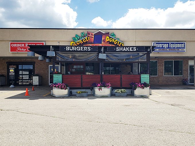 Georgie Porgie's whimsical facade promises not just custard, but an entire storybook experience of sweetness and delight.