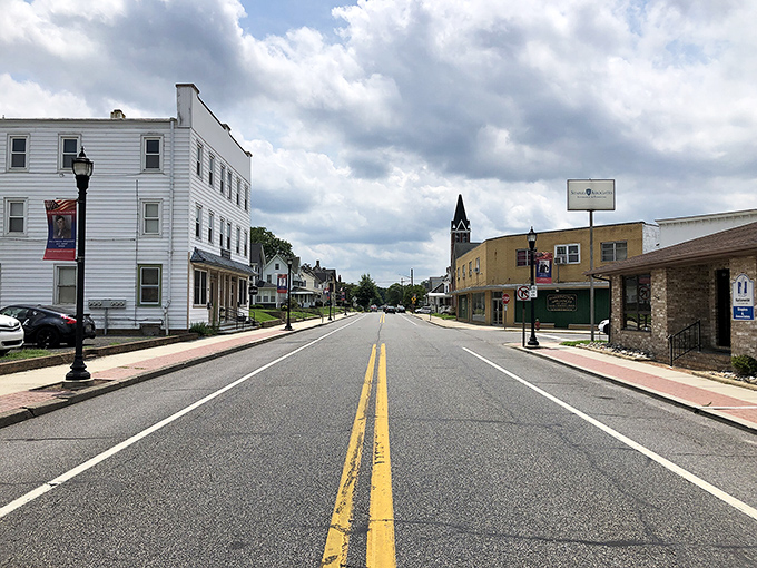 Harrington's main street has that "been here forever" quality that makes you feel instantly at home. No pretension, just genuine small-town charm.