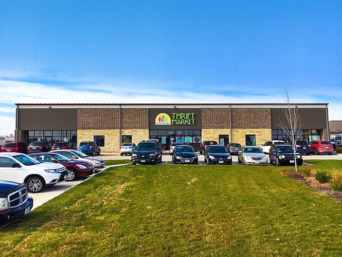 Sleek and modern meets secondhand savvy. Many Hands Thrift Market breaks every stereotype about what thrift shopping should feel like.