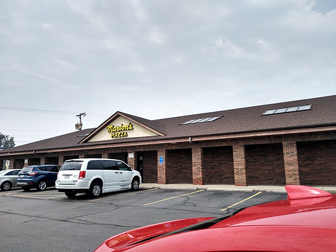 Marion's Piazza might look like a simple strip mall spot, but inside awaits Dayton's most beloved square-cut pizza.