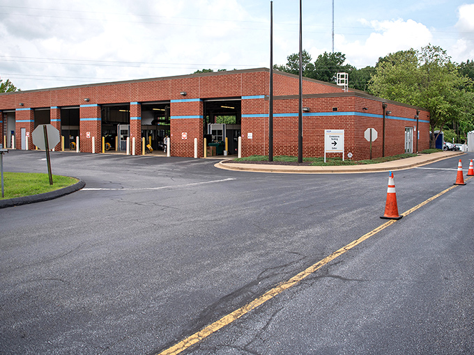 Owings Mills' community services, like this modern facility, provide essential amenities that help make living on Social Security both possible and pleasant.