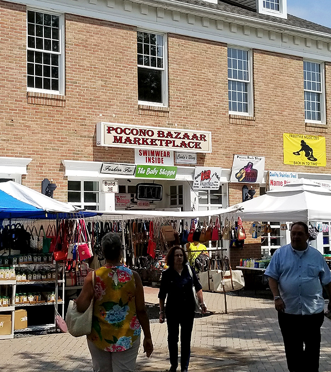 Pocono Bazaar's brick facade has welcomed generations of treasure hunters seeking mountain memories and vacation bargains.