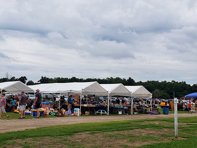 Reits Flea Market: Weathered signs and weathered finds&mdash;this market's been connecting buyers and sellers since before online shopping was born.t (paw paw)
