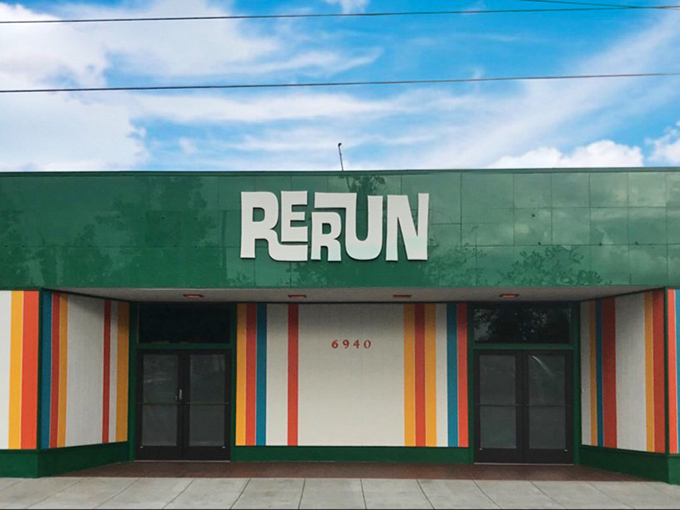 Rerun's modern storefront proves secondhand doesn't mean second-rate - this is thrifting with style. 