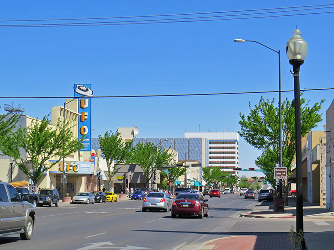 Roswell's downtown might not have aliens, but it's still out of this world. Classic Americana with a side of southwestern charm!