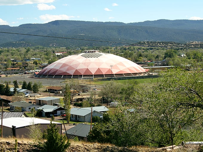 Springerville's wide-open spaces! The golf course and mountain views create a retirement haven where your Social Security dollars stretch like the horizon.