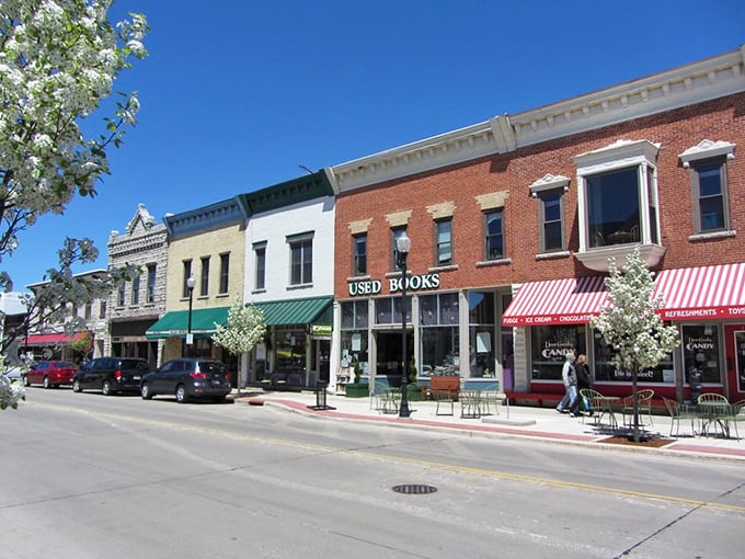 Viroqua's historic theater anchors a downtown where entertainment costs less but somehow means more in this budget-friendly community. 