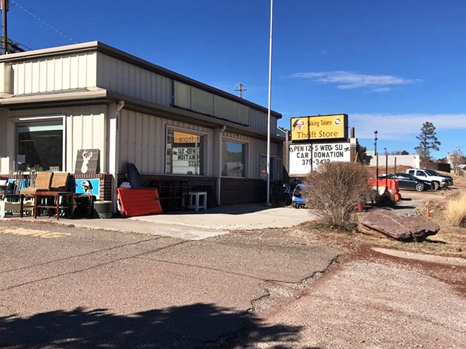 Talking Talons' modest exterior belies the mountain of treasures within&mdash;where outdoor gear finds new adventures and furniture tells stories.