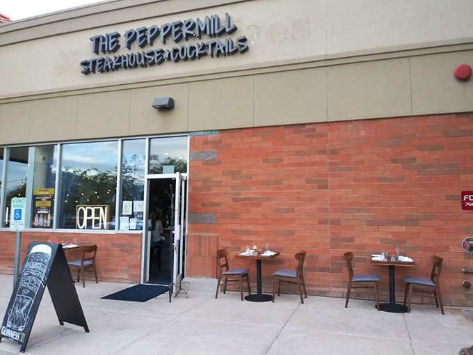 Don't let the strip mall setting fool you&mdash;The Peppermill is proof that extraordinary steaks can hide in ordinary places.