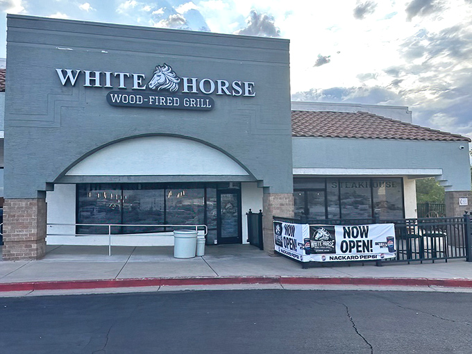 Clean lines and wood-fired promises - sometimes the most unassuming places hide the biggest flavor surprises.