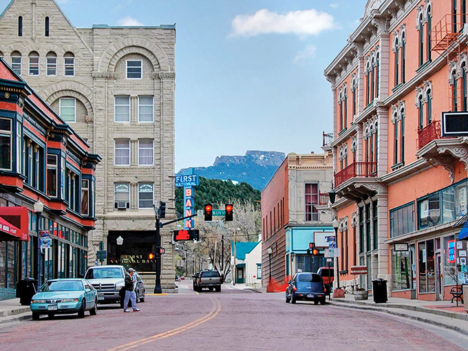 Trinidad's Victorian-era buildings stand like well-preserved time capsules, housing modern bargains behind their historic facades.