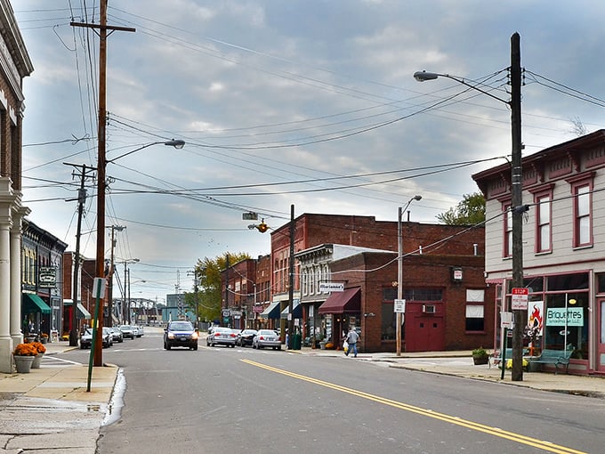 The kind of Main Street where everyone knows your coffee order and the stoplight is more suggestion than command.