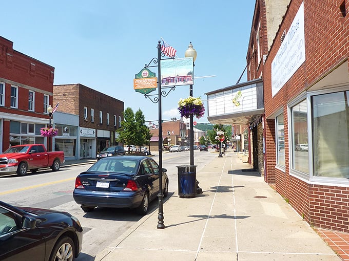The kind of town where the bank teller remembers your birthday and the pharmacist asks about your garden before filling your prescription.