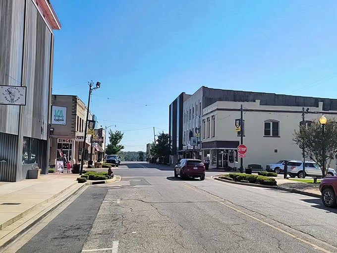 The brick buildings of downtown Camden tell stories of generations past. If only these walls could share their century of gossip!
