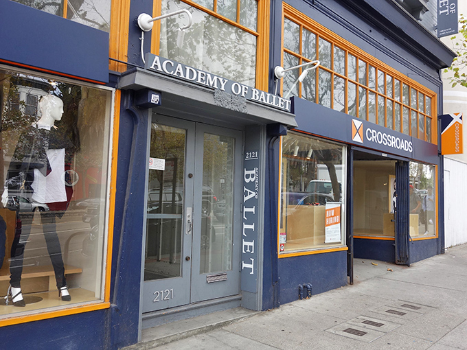 Behind those blue windows lies a curated collection that makes "secondhand" feel like "second chance."