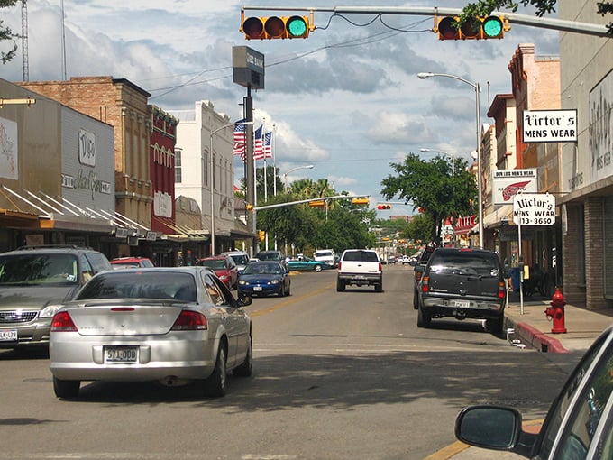 The Art Foundry building in Eagle Pass hints at the creative spirit that thrives in small towns where rent doesn't require a second mortgage.