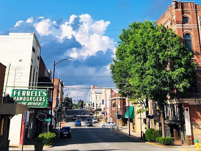The warm brick facades of Hopkinsville hide a secret: behind these doors lies a cost of living that won't make your Social Security check cry uncle.