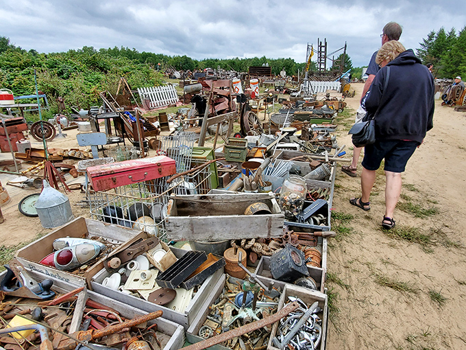 Follow the path to tetanus&mdash;I mean treasures! Where every piece of weathered metal tells a story of Minnesota's hardworking past.