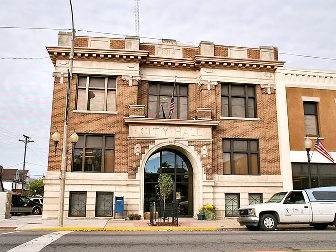Admire the grand architecture of Kendallville&rsquo;s historic City Hall, a beautiful landmark that has stood proudly in your community since 1914.