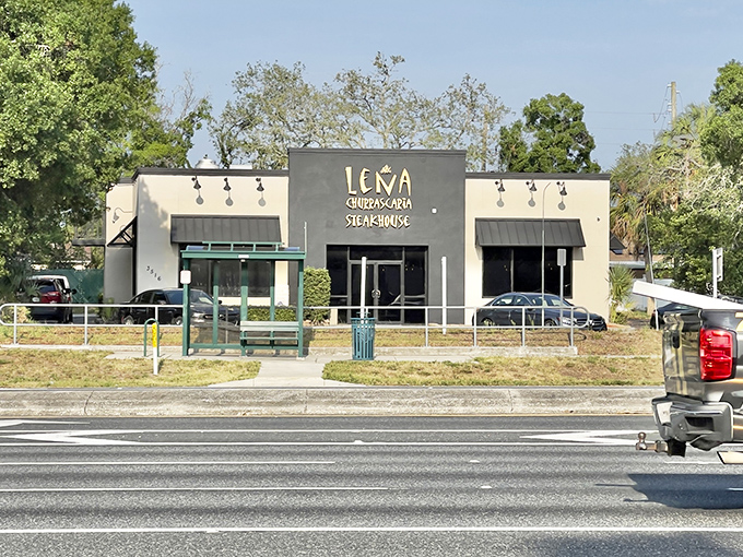 Le&ntilde;a's straightforward storefront hides extraordinary Latin-inspired steaks. It's like finding a Ferrari engine in a family sedan.
