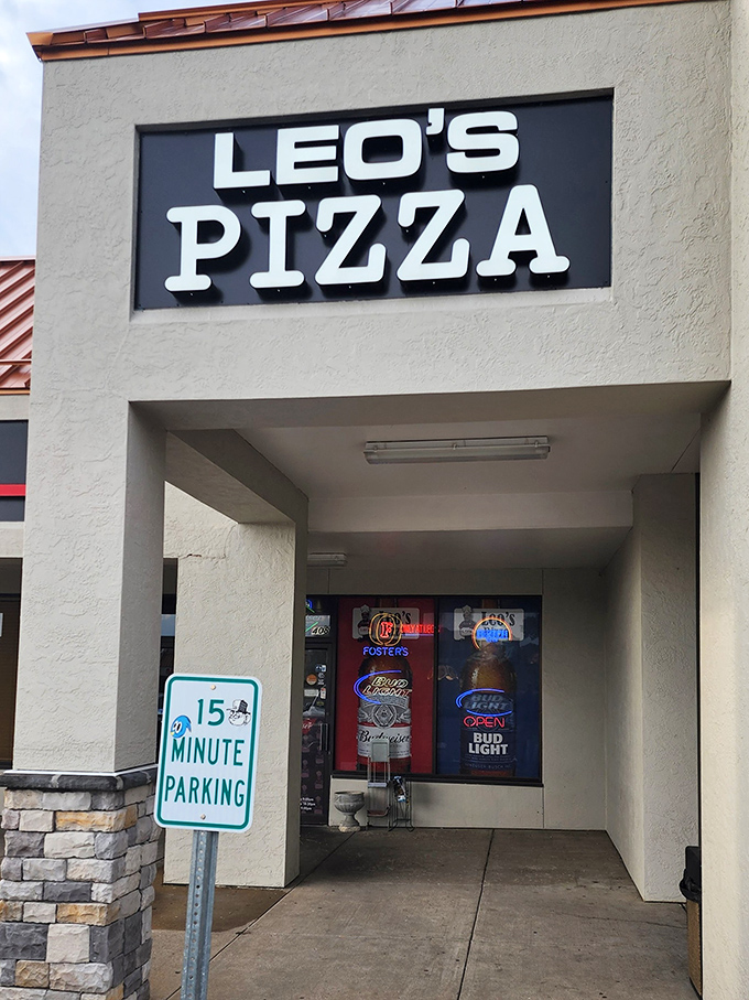 Leo's proves great pizza transcends fancy facades - sometimes the best slices hide in plain sight waiting.