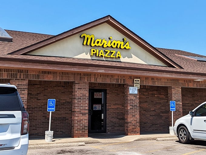 No frills, all flavor&mdash;Marion's Piazza proves that great pizza doesn't need fancy surroundings to be legendary.