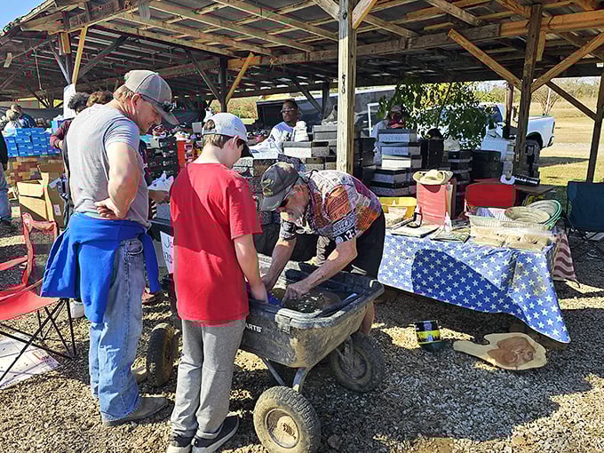 Ripley's rustic market shelters create the perfect backdrop for old-fashioned bartering and unexpected discoveries.