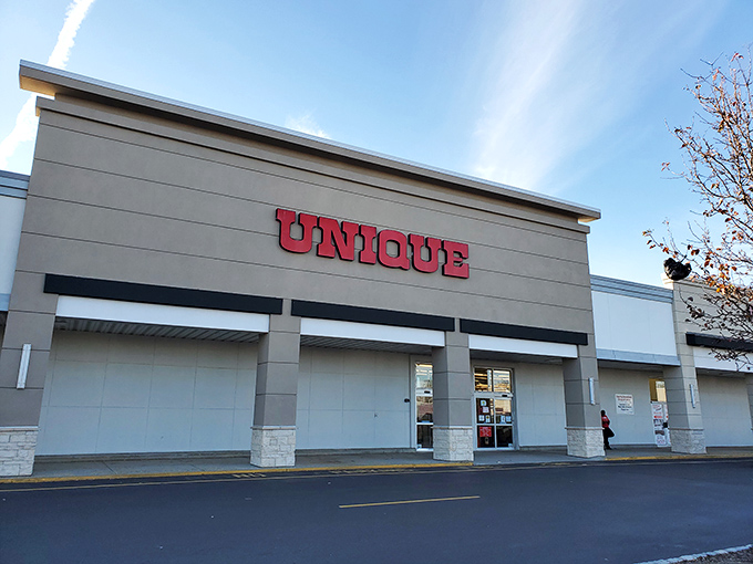 Don't let the plain exterior fool you&mdash;inside lurks a wonderland of secondhand treasures. 