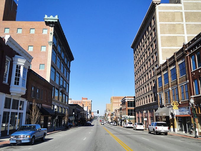 Stroll down Neosho's brick-paved streets where every building seems to compete for the title of "Most Charming Storefront in Missouri."