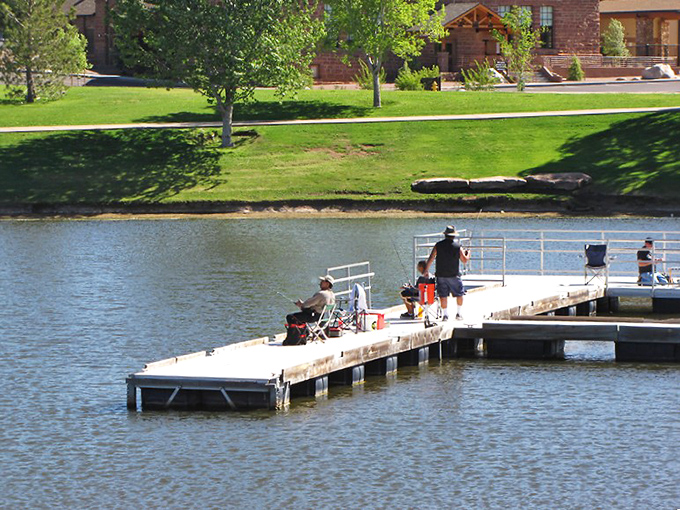 Fishing in Payson feels like stepping into a postcard – complete with mountain backdrops and crystal waters.