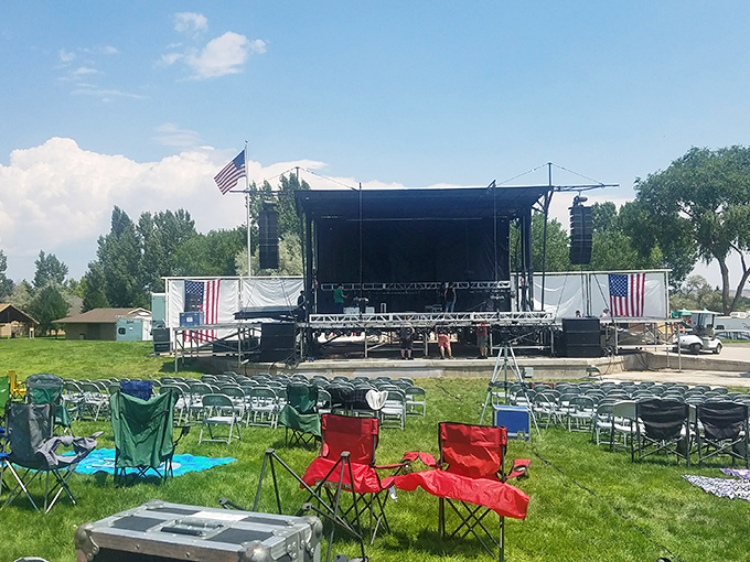 This quaint stone schoolhouse represents Roosevelt's commitment to preserving history while embracing affordable modern living.