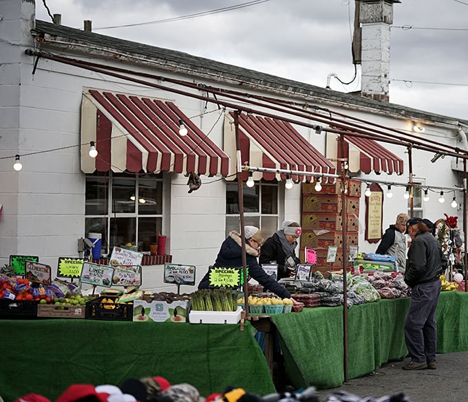 Fresh finds and friendly faces! Roots Market's produce section puts supermarket offerings to shame with locally grown goodness.
