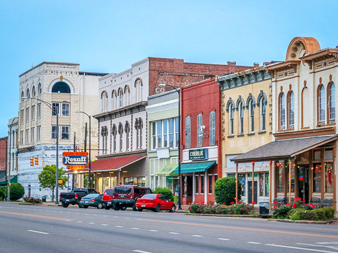 These colorful historic storefronts in Selma tell stories of the past while offering some of Alabama's most budget-friendly living options today.
