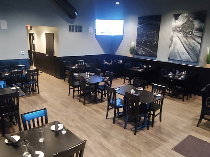 Simple modern interior with extraordinary flavors&mdash;Shorty's proves great steakhouses, like great people, don't need to show off.